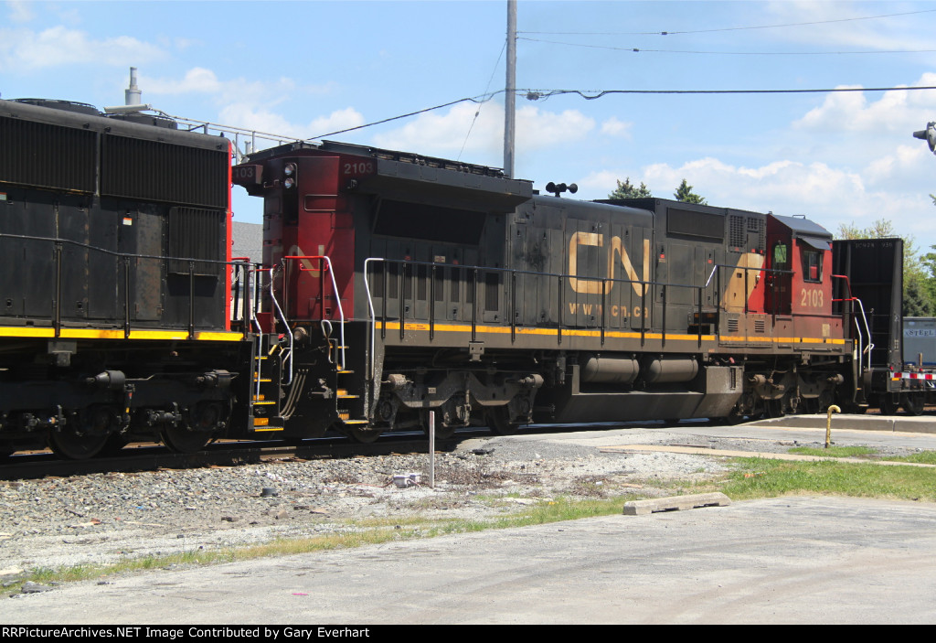 CN D8-40C #2103 - Canadian National
